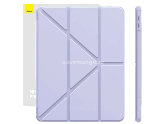 BASEUS Minimalist Series protective case IPad 10.2" lila