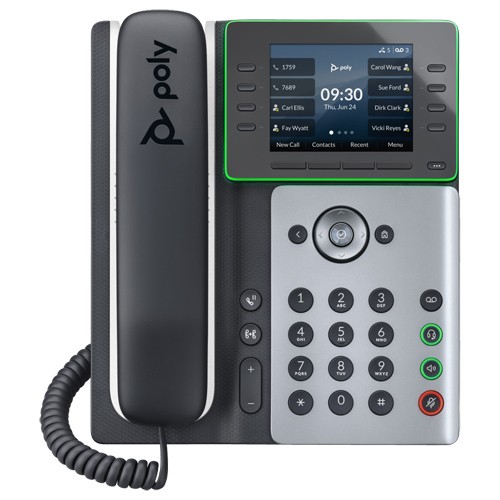 HP Poly Edge E300 IP Phone and PoE-enabled | 82M92AA