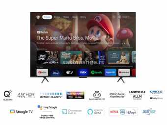 Televizor TCL 55C655/QLED/55"/4K HDR PRO/Google TV