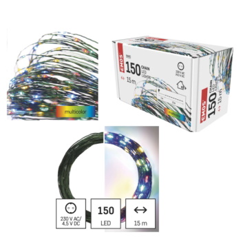 Emos novogodišnji nano lanac LED zeleni 15m multicolor MTG-D3AM03
Slični artikli