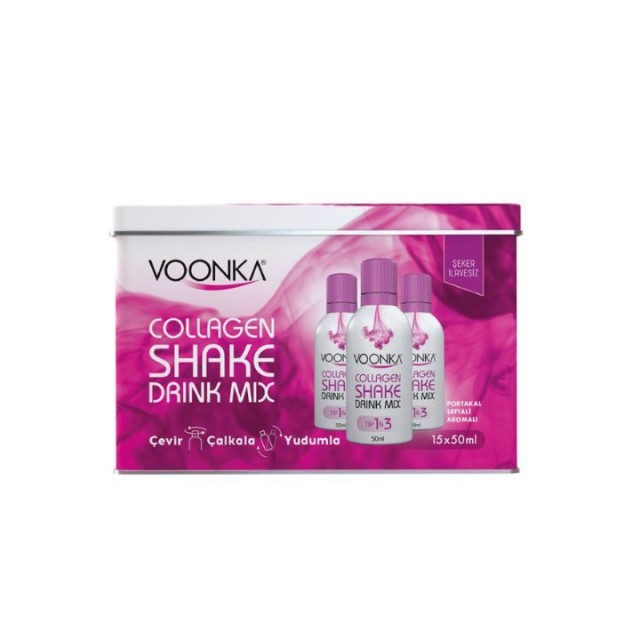 VOONKA COLLAGEN SHAKE DRINK MIX bočice 50ml, 15kom