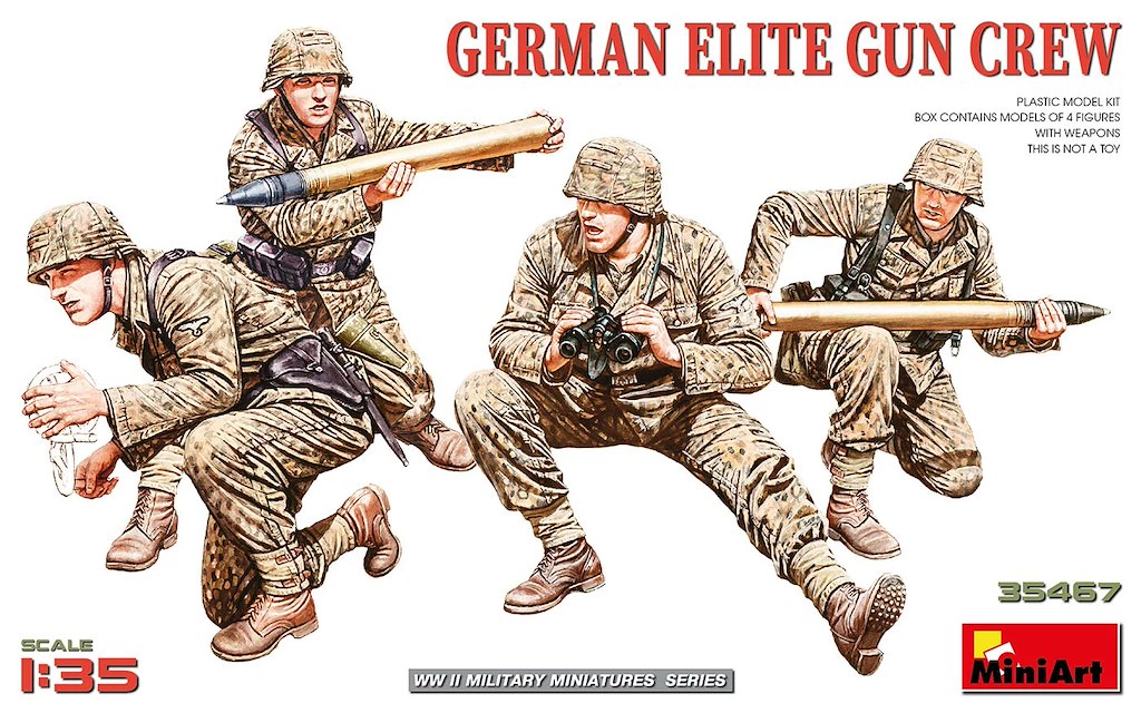 MINI ART 1/35 German Elite Gun Crew