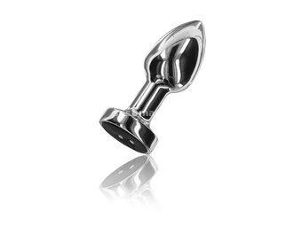 Metalni analni dildo sa vibracijom Vibrating Metal Buttplug S