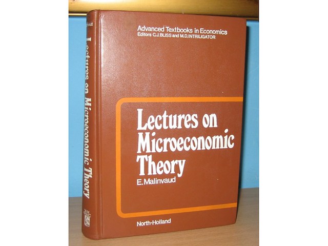 Lectures on Microeconomic Theory Malinvaud