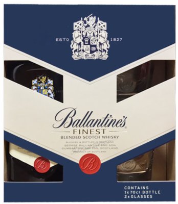 BALLANTINES 0.7L + DVE CASE