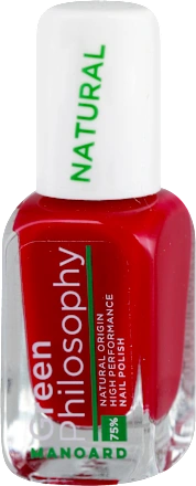 Manoard
NATURAL Green Philosophy lak za nokte - RED, 11 ml