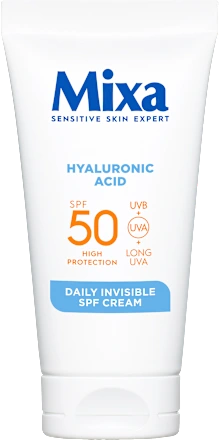 Mixa
DAILY INVISIBLE dnevna krema za lice SPF 50 - hijaluronska kiselina, 50 ml