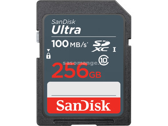 SANDISK Ultra 256GB SDXC 10 MB/s SDSDUNR-256G-GN3IN