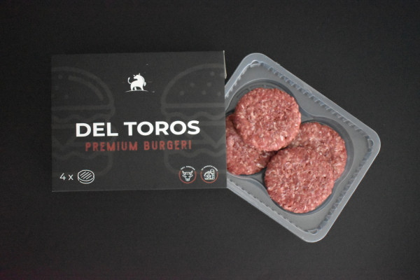 (L)Premium burgeri 4x125gr Del toros