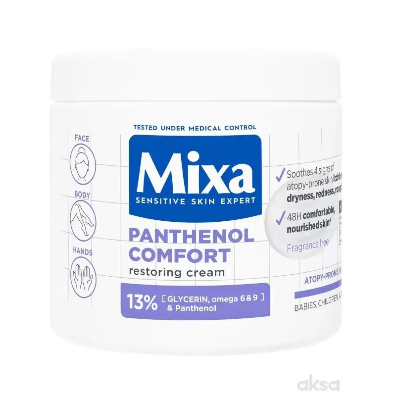 Mixa Panthenol Comfort višenamenska krema 400ml