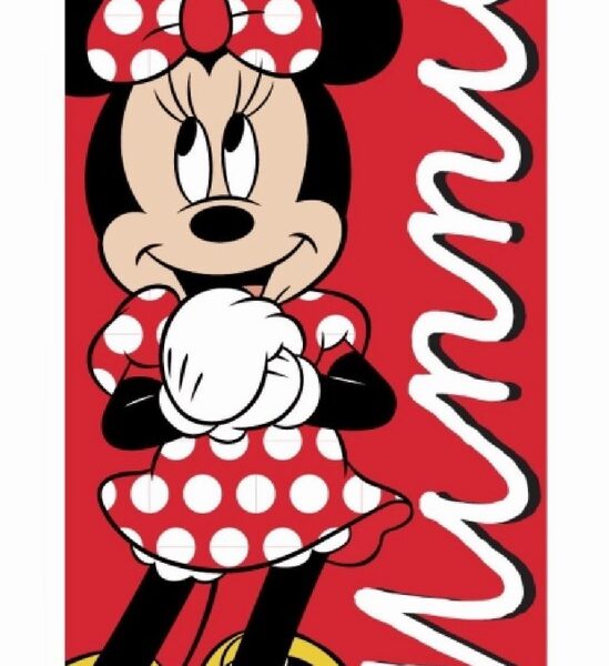 Baloo Dečiji Pamučni Peškir za plažu 70×140 cm Minnie Mouse Model 2