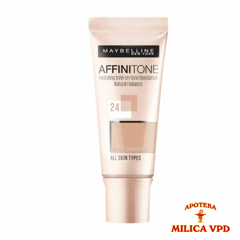 Maybelline Affinitone tečni puder br. 24 30ml