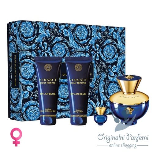 Versace Dylan Blue Pour Femme Set