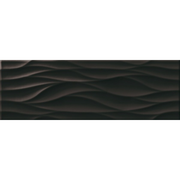 WAVES BLACK 20X60 – ŠPANSKE PLOČICE SUPER CERAMICA 1kl.