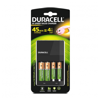 Punjac baterija Duracell CEF14 sa2xAA1300mAh+2xAAA 750mAh punjive baterije