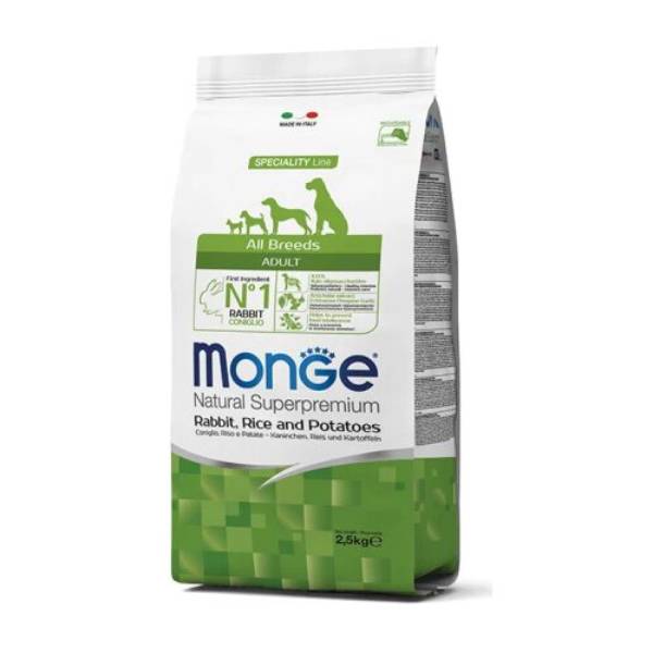 Monge Adult all breeds zec 2,5kg