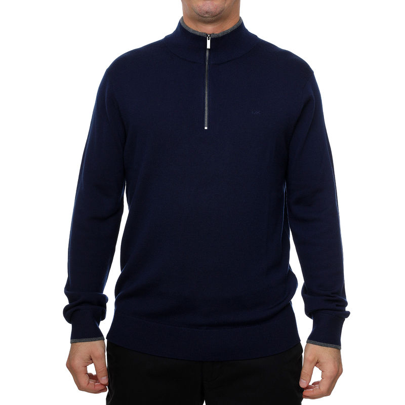 Muški džemper Michael Kors Core Merino Quarter Zip