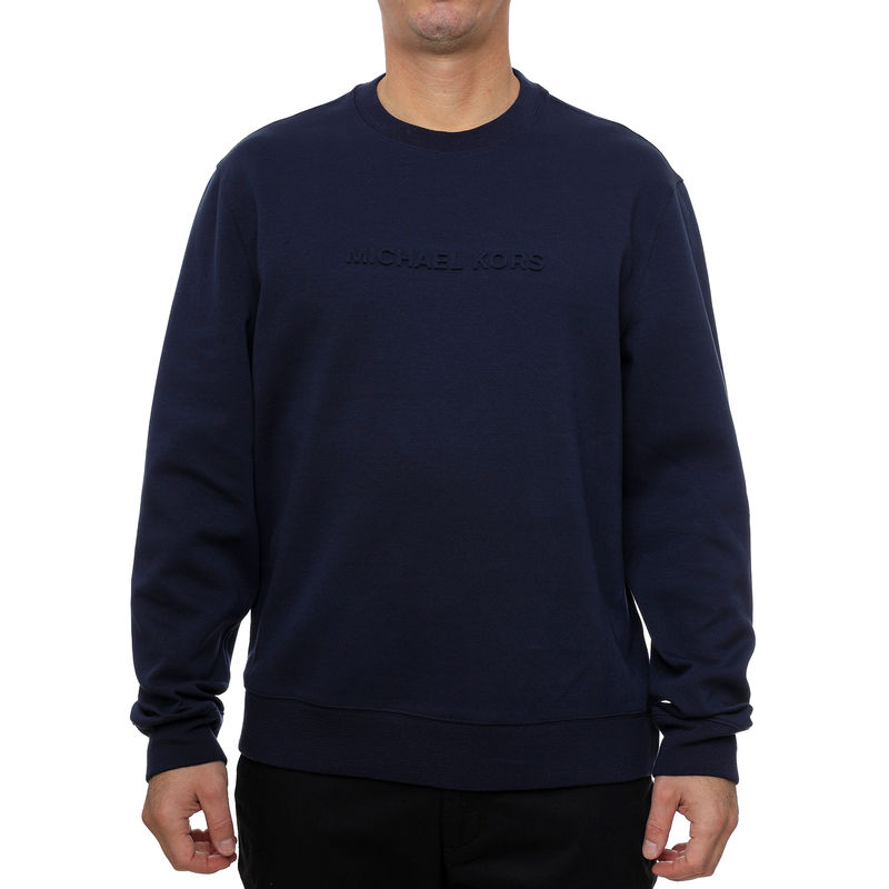 Muški duks Michael Kors Embossed Logo Crew