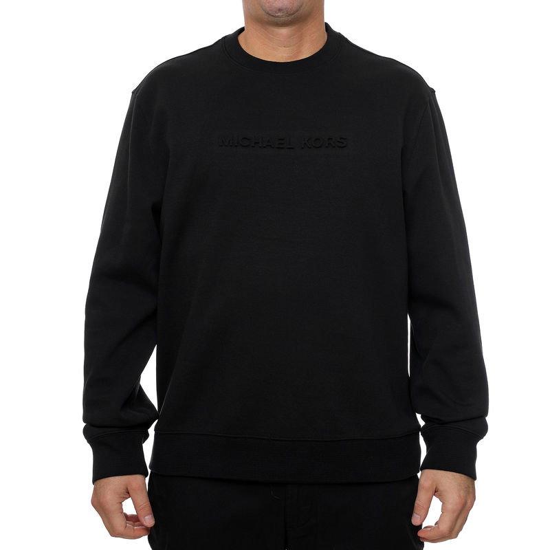 Muški duks Michael Kors Embossed Logo Crew