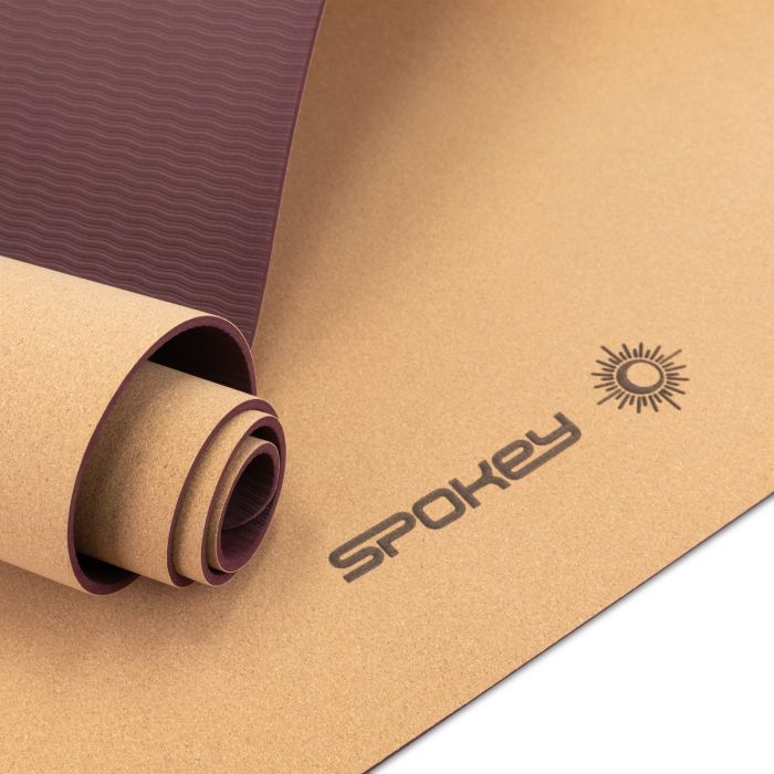 Cork Yoga Mat Savasana - Spokey