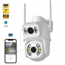 4K 8MP Wifi Ip PTZ Kamera Dual Lens (x6c-weq)