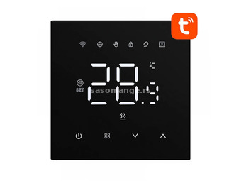 AVATTO WT410-BH-3A-B Intelligent thermostat gas bojler 3A WiFi black