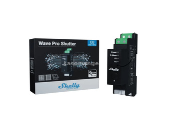 SHELLY Wave Pro Shutter redőny and shade controller modul