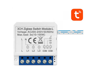 OEM Avatto LZWSM16-W3 Intelligent switch modul 3 channel white