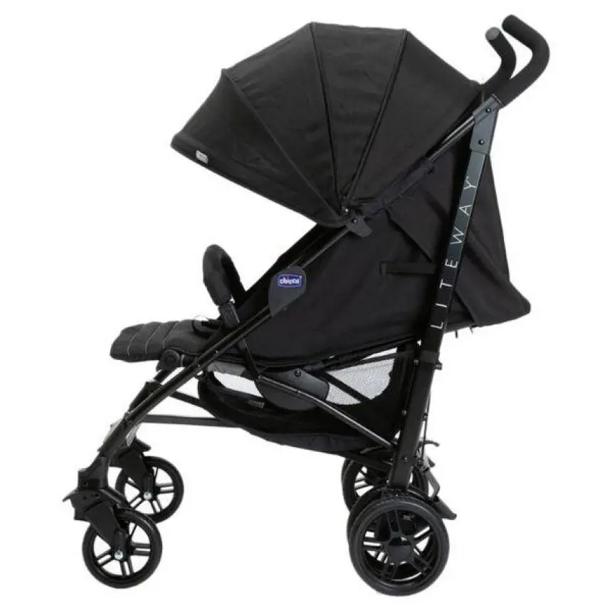 CHICCO KOLICA LITE WAY 4 COMPLETE, JET BLACK