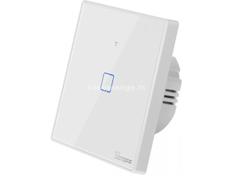 SONOFF SON-KAP-TXT21 TX T2 EU 1C Wi-Fi + RF touch switch white