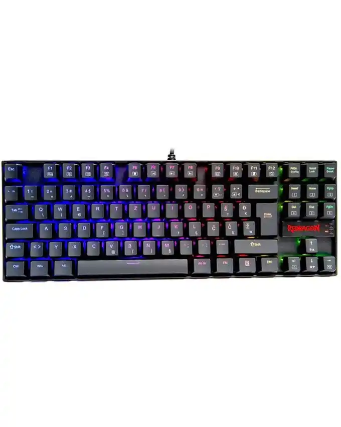 Tastatura Redragon Kumara K552RGB-1 mehanička, crveni sičevi