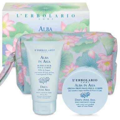 L’erbolario Asia Set Parfemisana krema za telo, 75 ml + Piling za telo, 50 ml