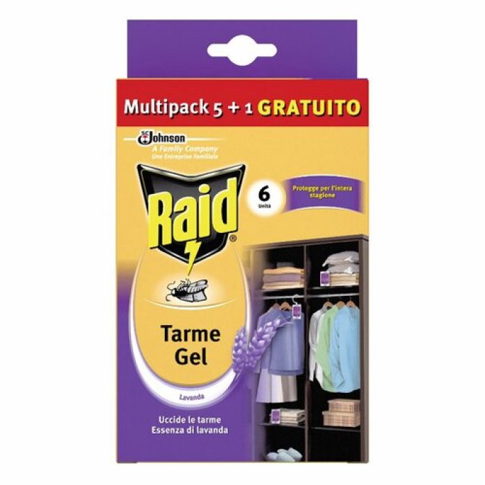 Raid gel protiv moljaca 5+1