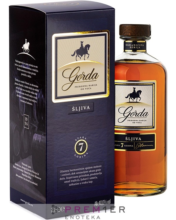 Gorda Šljivovica Lux 0.70l