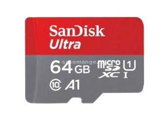 SANDISK Ultra 64GB MicroSDXC 10 MB/s 215421