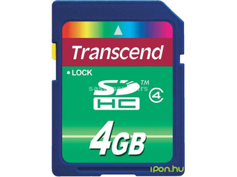 TRANSCEND Standard 4GB SDHC 4 MB/s TS4GSDHC4