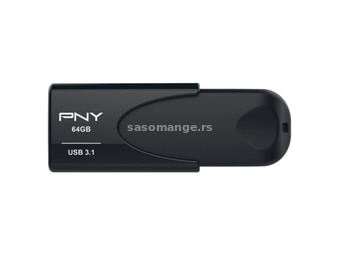 PNY Attaché 4 64GB USB 3.1 Black