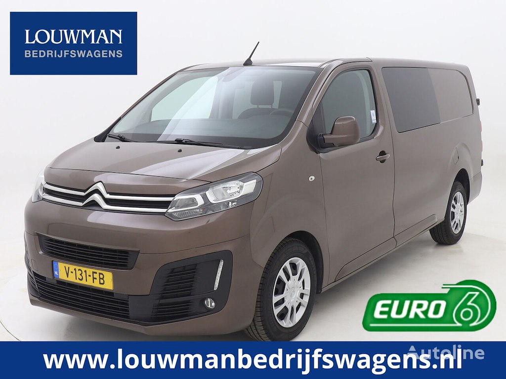 Citroen Jumpy 2.0 BlueHDI 150 XL L3 Dubbele Cabine 150PK Navigatie 2500K minibus furgon