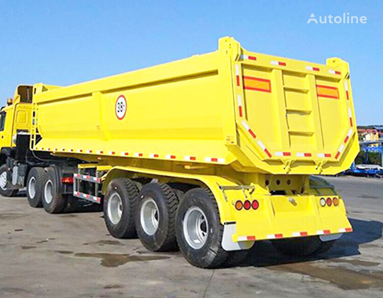 Nova Titan 3 Axle 38ton Dump Trailer for Sale poluprikolica kipera