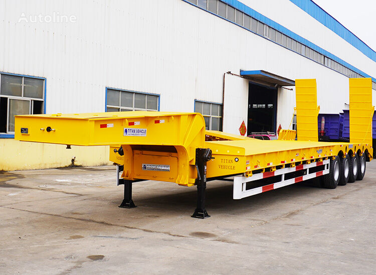 Nova Titan 4 axle 100 ton low loader for sale poluprikolica sa niskom platformom