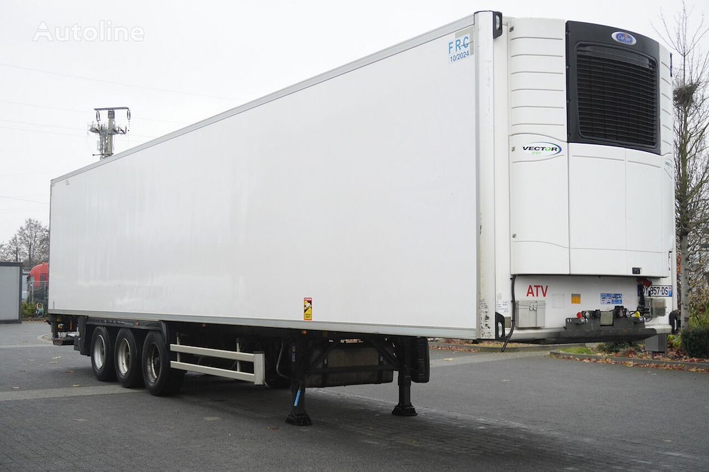 Lamberet refrigerated semi-trailer / Carrier Vector 1550 unit poluprikolica hladnjača