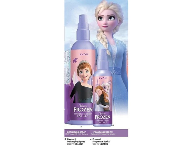 Disney Frozen duo set by Avon