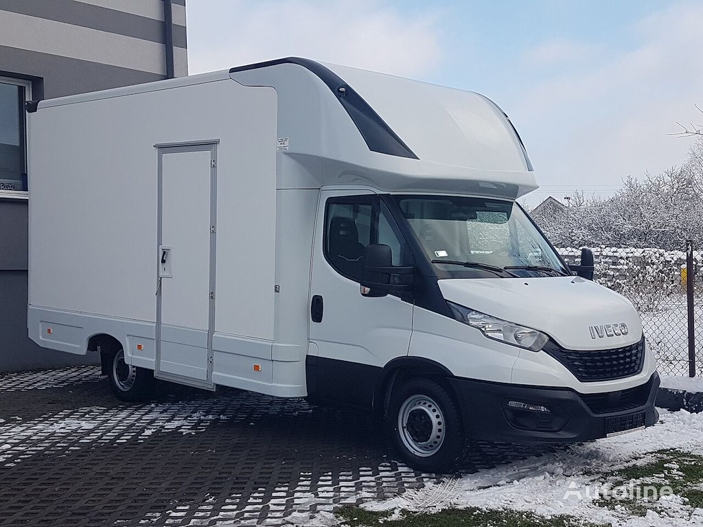 IVECO DAILY KONTENER NISKOPODŁOGOWY 4,43x2,23x2,42 SKLEP BAR FOODTRUCK kamion furgon < 3.5t