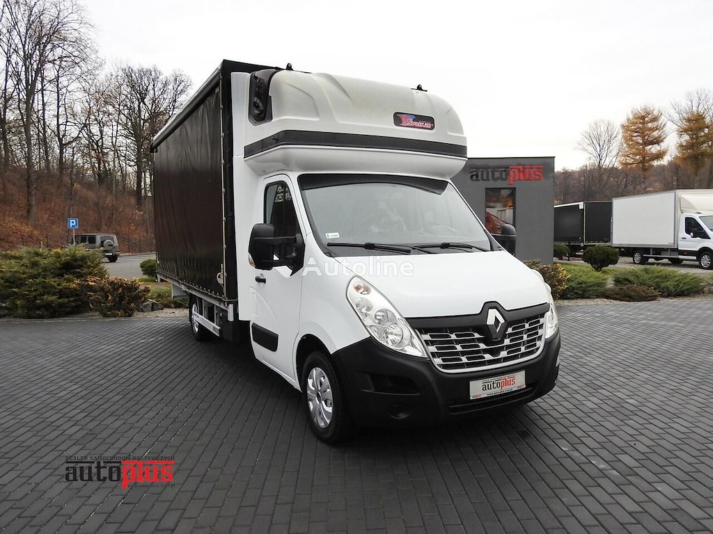 Renault MASTER PLANDEKA 10 PALET WEBASTO TEMPOMAT KLIMATYZACJA 170KM [ kamion s ceradom < 3.5t