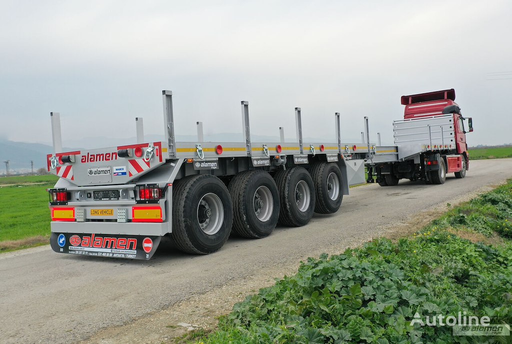 Nova Alamen Trailer 2-3-4 Axle Flatbed trailer poluprikolica platforma