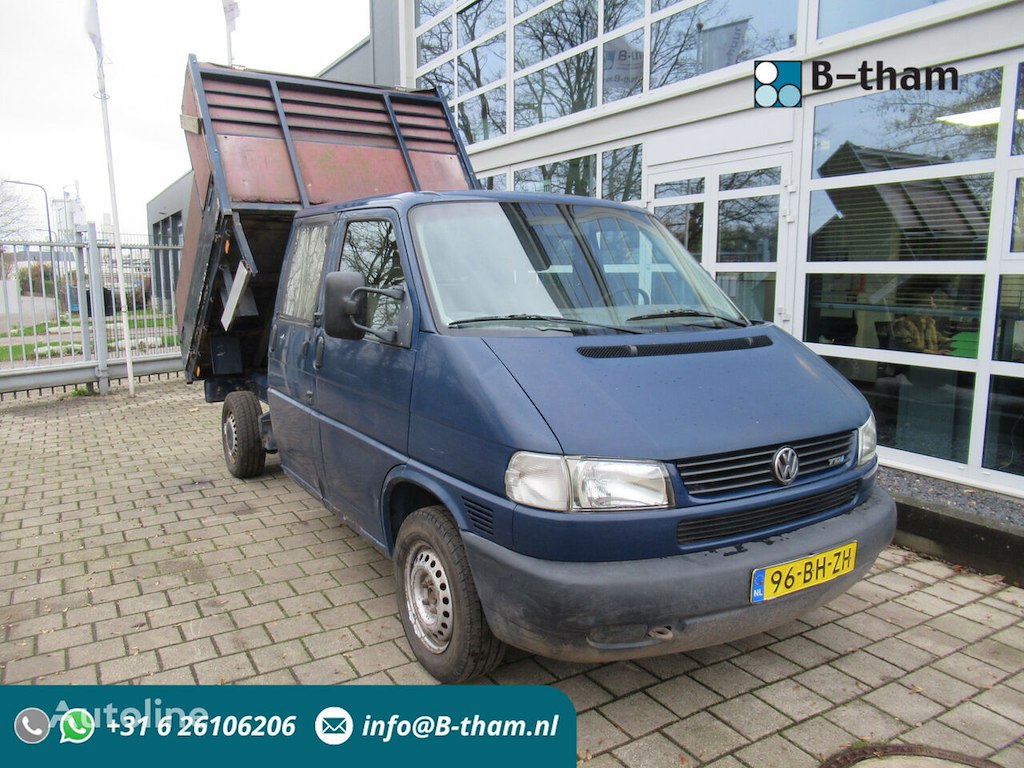 Volkswagen Transporter T4 2.5 TDI 65KW 332 DOKA Dubbelcabine Kipper kamion kiper < 3.5t