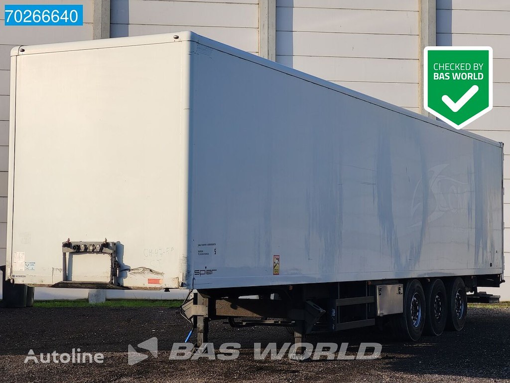 Spier SGL-390 NL-Trailer Liftachse Tailgate LBW furgon poluprikolica