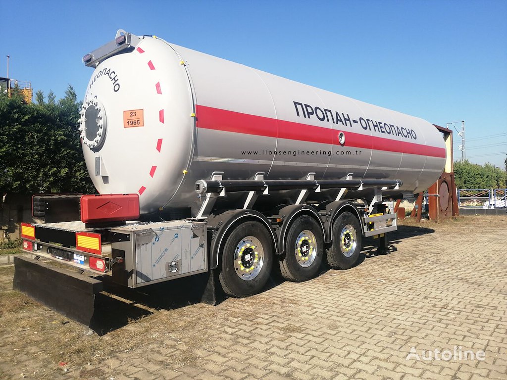 Nova LPG Bütan Propan Semi trailer Storage tank Lions Engineering poluprikolica cisterna za gas