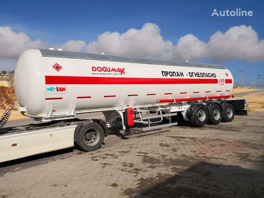 Nova Doğumak LPG SEMI - TRAILER WITH 3 AXLES WITH ACCESSORIES poluprikolica cisterna za gas