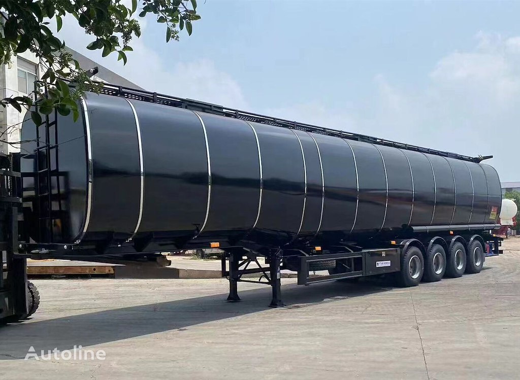 Nova Asphalt Bitumen Tanker Trailer 50000 L for Sale Price cisterna za bitumen